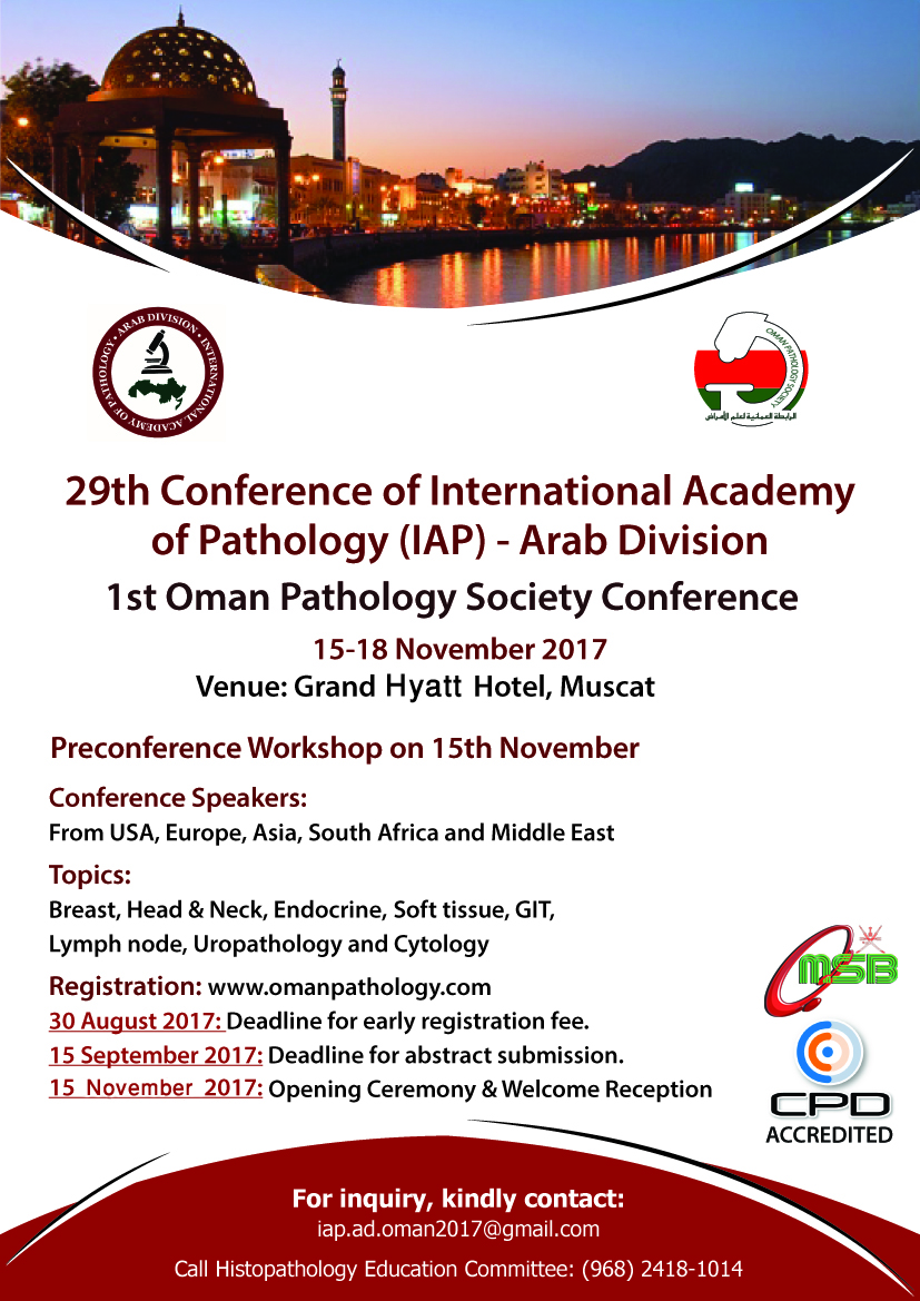 Conference | Oman Pathology Society